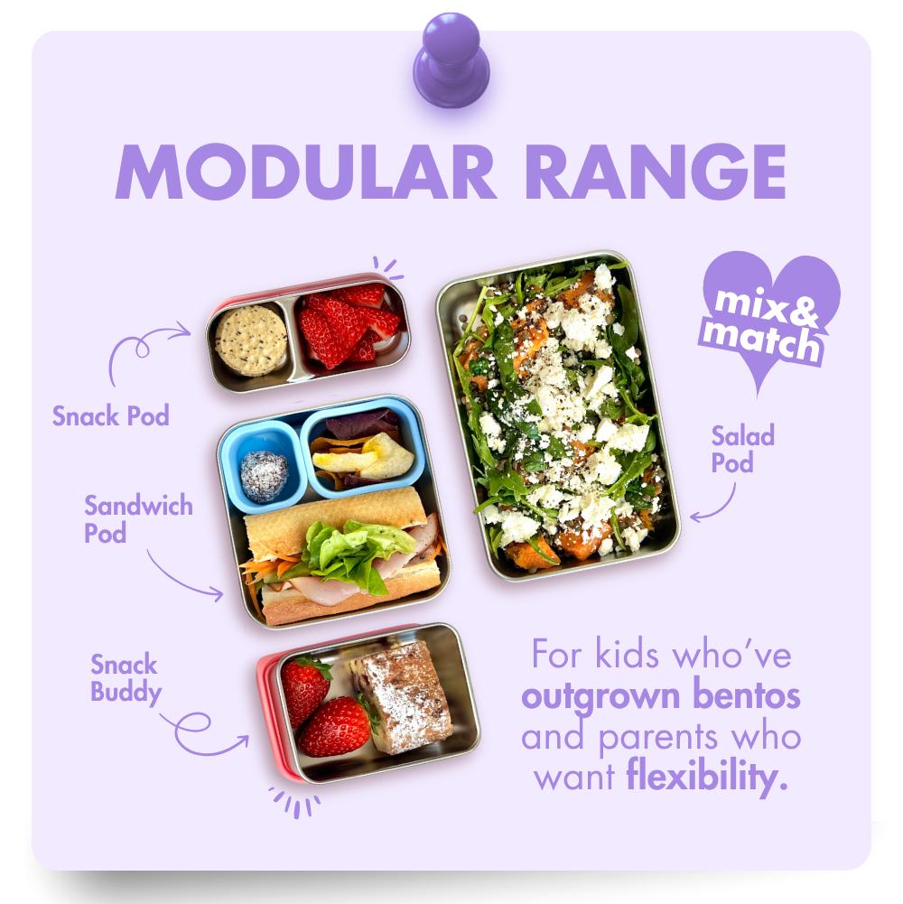 Build Your Base- The Modular Lunch Box System