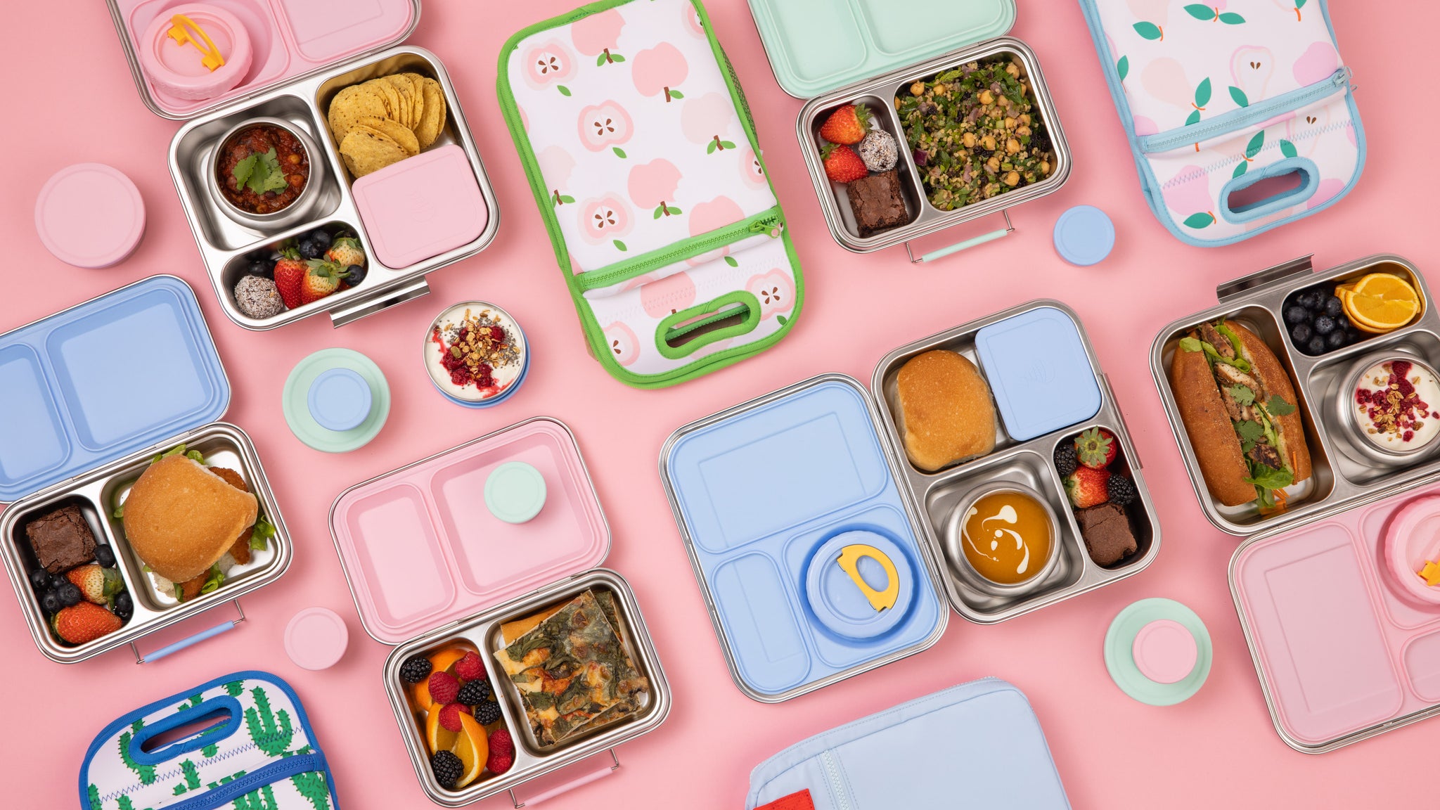 Stainless Steel Lunch Boxes · Bento · Nudie Rudie Lunch Box